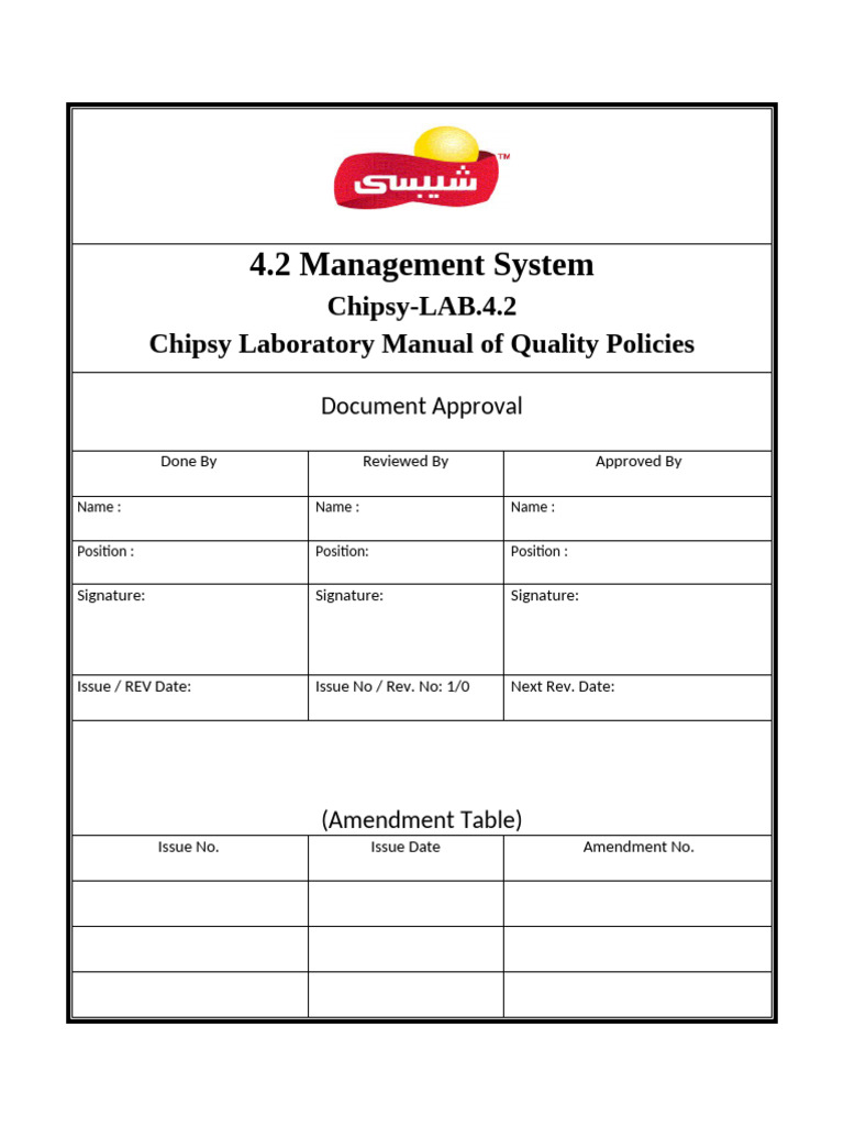 4.2 Management System | PDF | Accuracy And Precision | Business