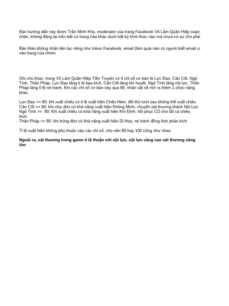 TOW 2 Guide.xlsx · Phiên Bản 1 | PDF