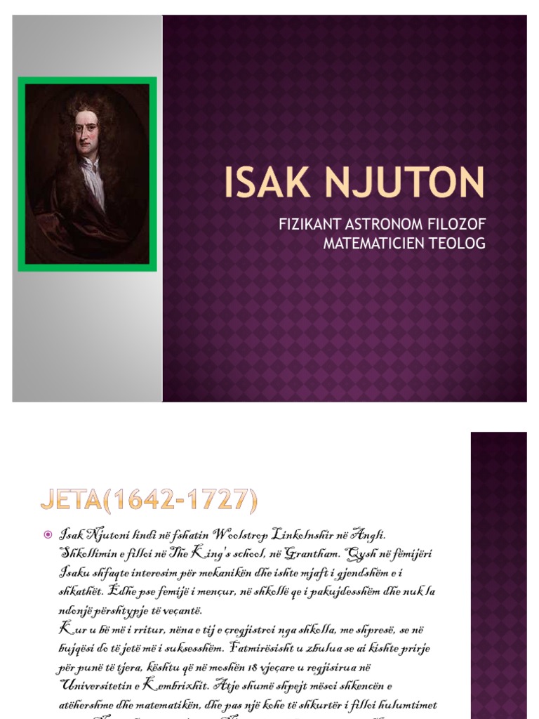Isak Njuton | PDF