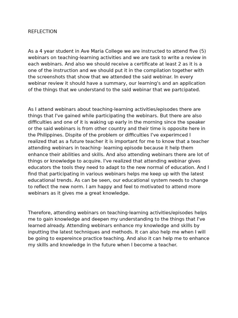 Reflection web | PDF