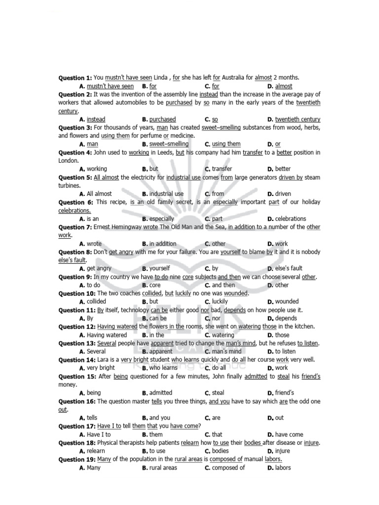FINDING ERROR (1) - Watermark | PDF