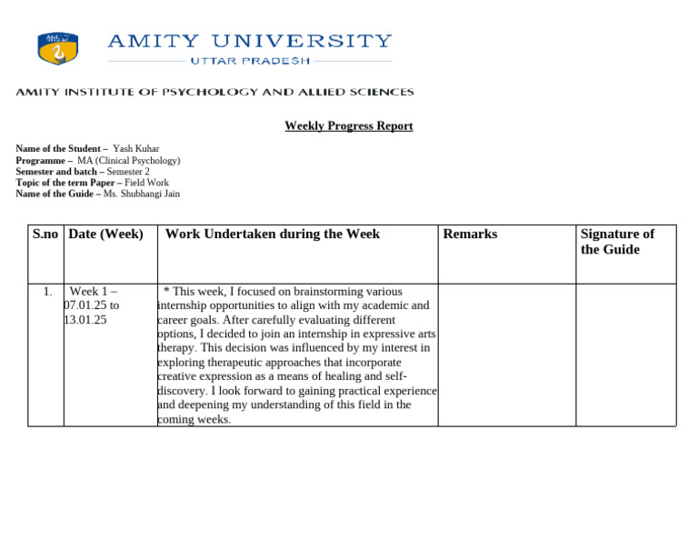 NTCC Week 1 WPR | PDF