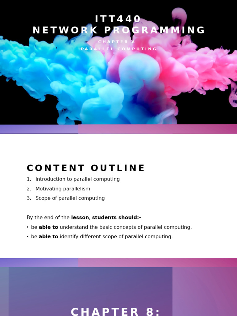 Chapter 8 - Parellel Processing | PDF | Central Processing Unit | Parallel Computing