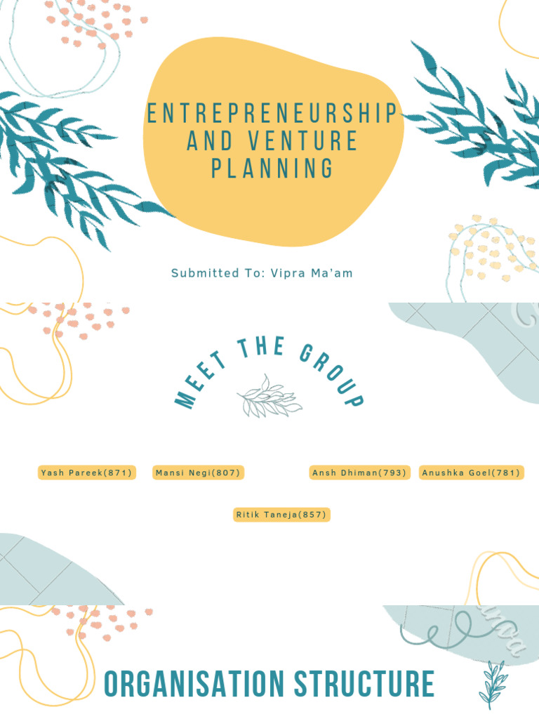 Entrepreneurship and Venture Planning | PDF | Capital Structure | Cost ...