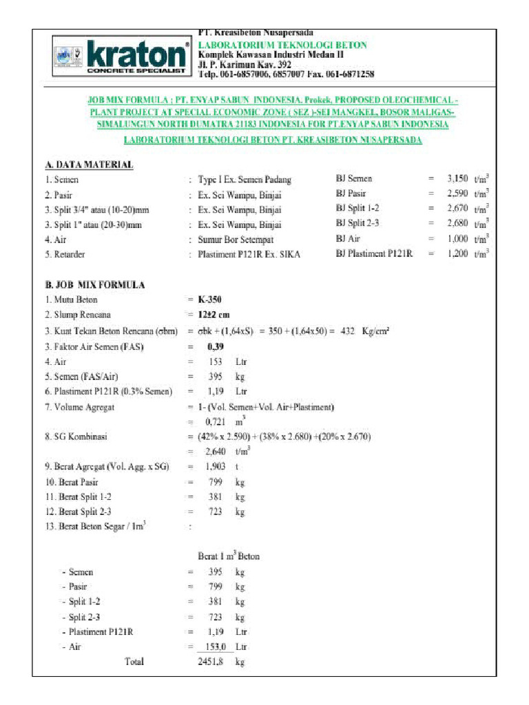 Approval Material Mill Certificate | PDF