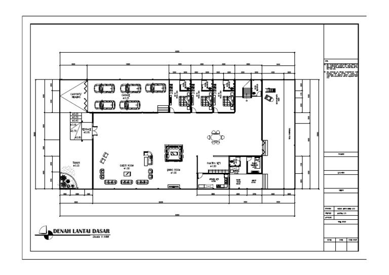 Denah Lt1 Revisi 1.4 | PDF