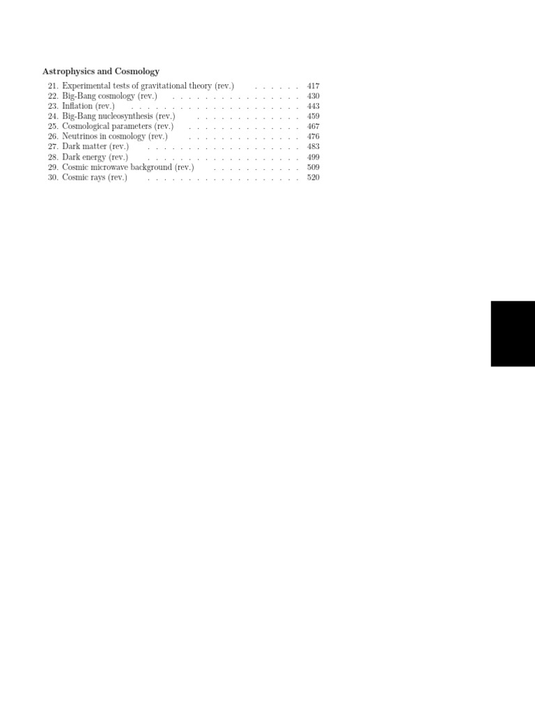 Ptac097 06 Astrophysics and Cosmology | PDF | Gravity | Physical Cosmology