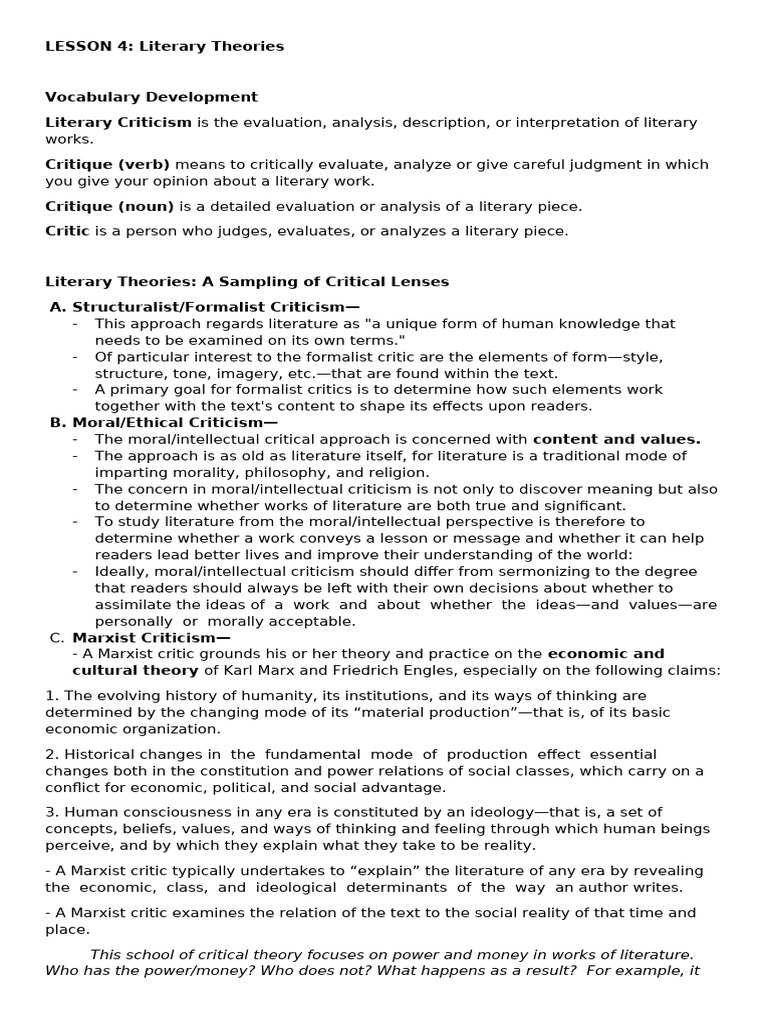 Lesson 4. Copydocx | PDF | Marxism | Patriarchy