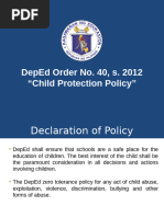 Deped Order No 40 Case Management Flow Chart 1 | PDF | Child Abuse ...