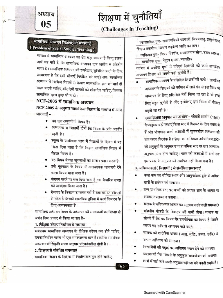 Challenges in Teaching | PDF