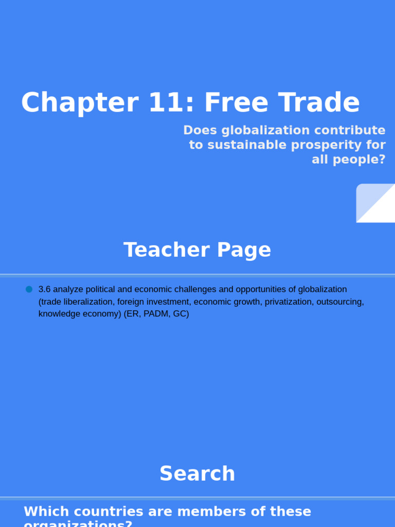 Chapter11_FreeTradePart210-2 | PDF | World Trade Organization | Free Trade