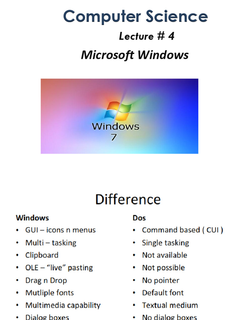 lec 4 | PDF | Icon (Computing) | Window (Computing)
