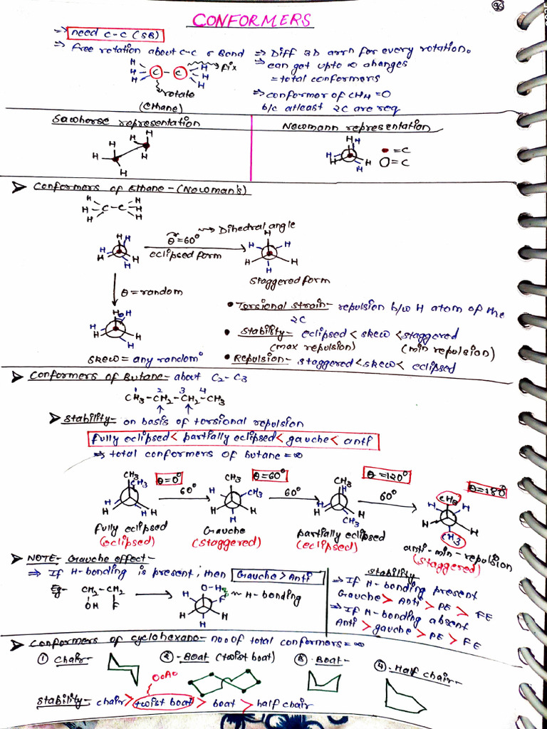 Chemistry Conformers Analysis | PDF | Gases | Chemical Process Engineering
