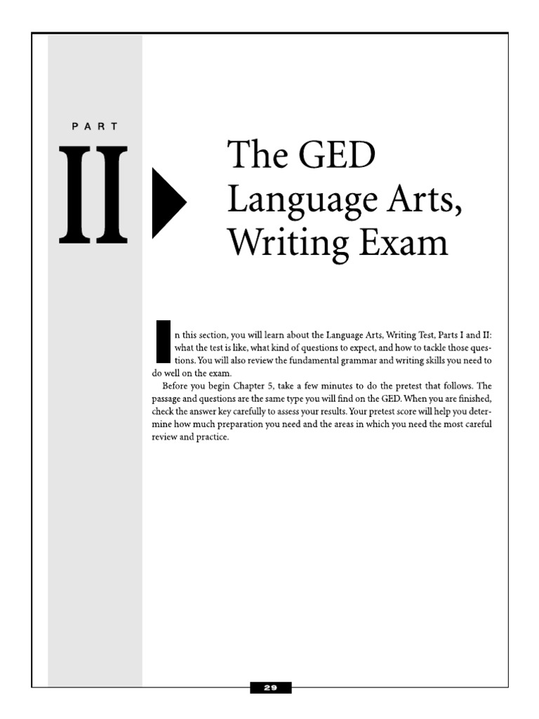 Acing The GED Overall Chapters 1 | PDF
