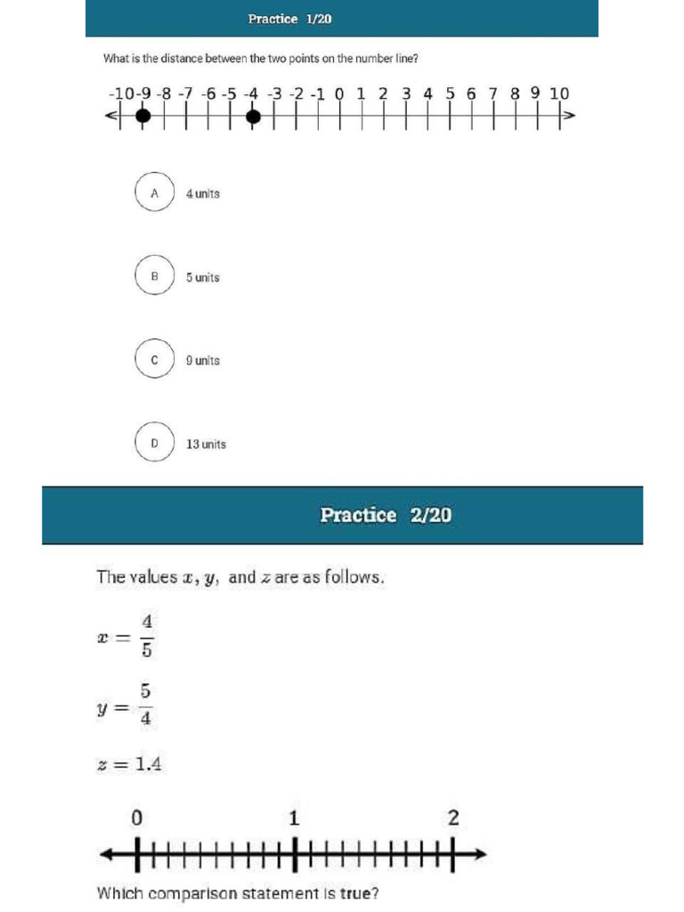 Basic Math (GED Flash - 17) | PDF