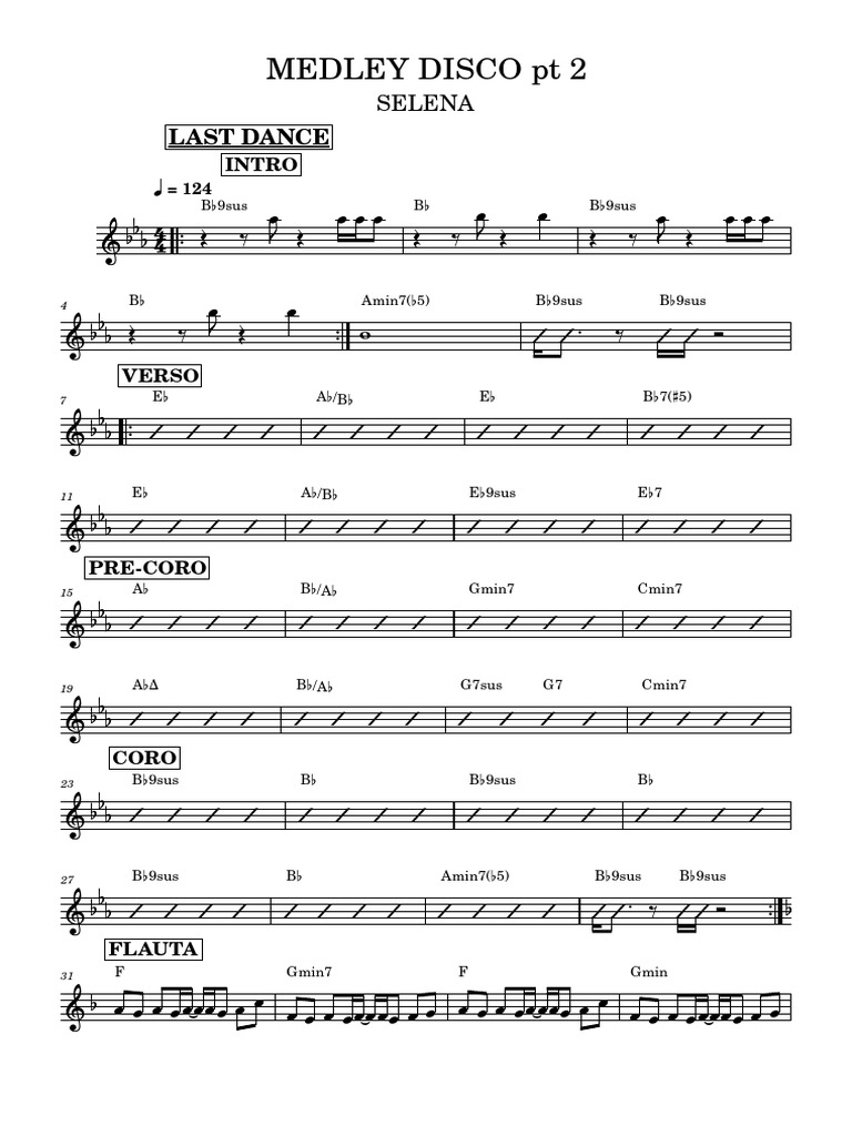 MEDLEY DISCO PT 2 | PDF