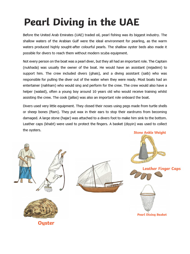 Work Sheet - Peral Diving | PDF