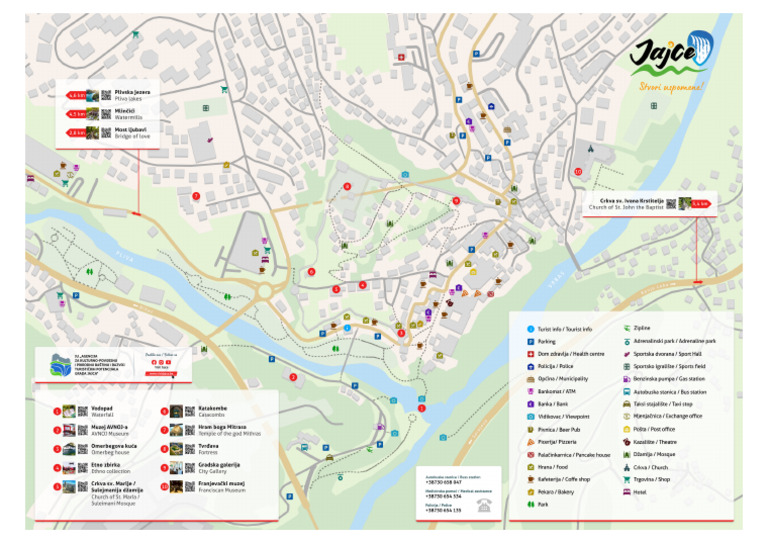 Mapa Grada Jajce | PDF