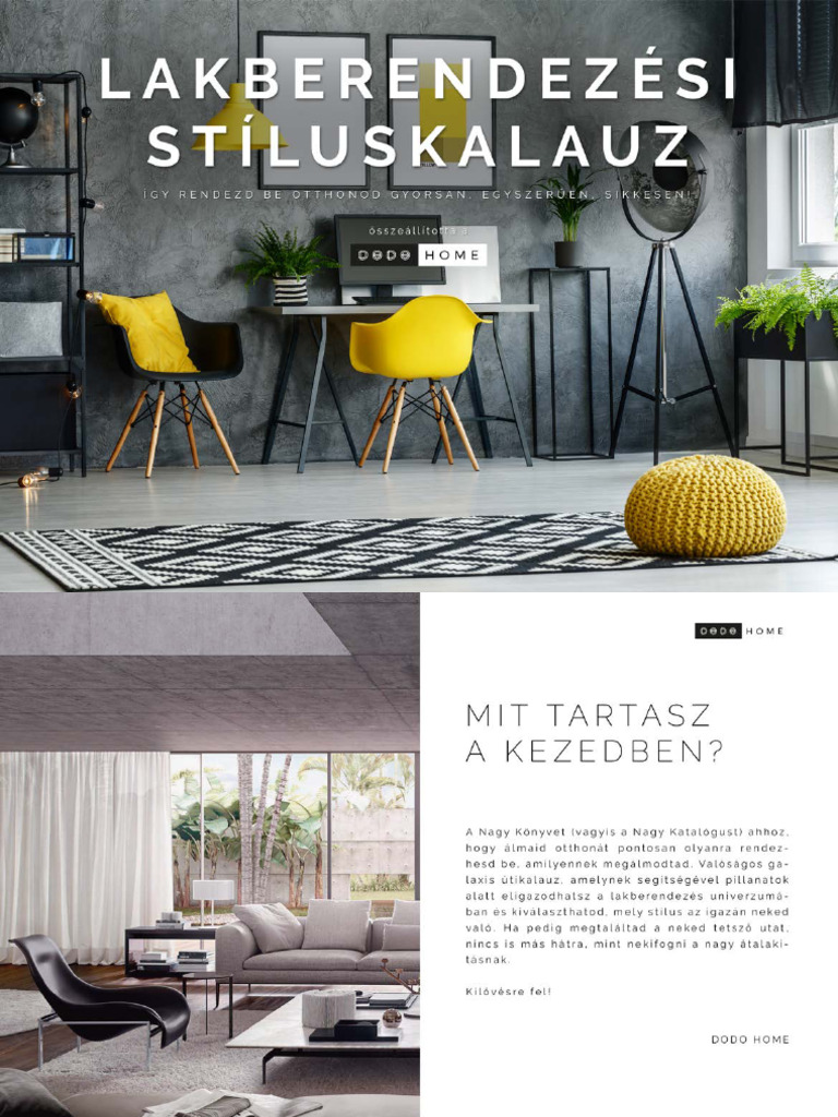 DODO HOME Stiluskalauz A4 Web | PDF