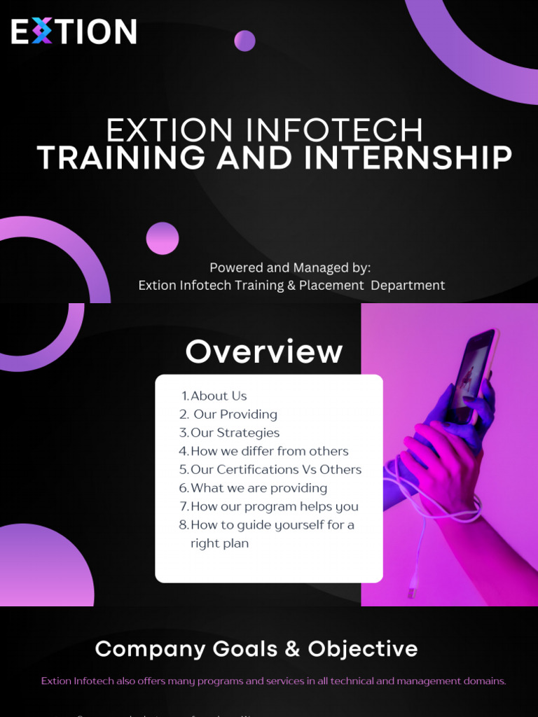 Extion Infotech Program Offerings 20241110 084705 0000 | PDF