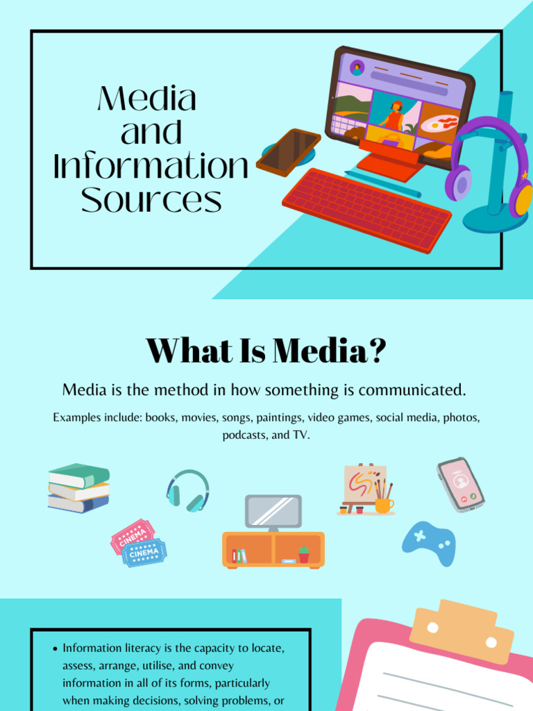 Media and Information Sources - 20250119 - 153525 - 0000 | PDF ...