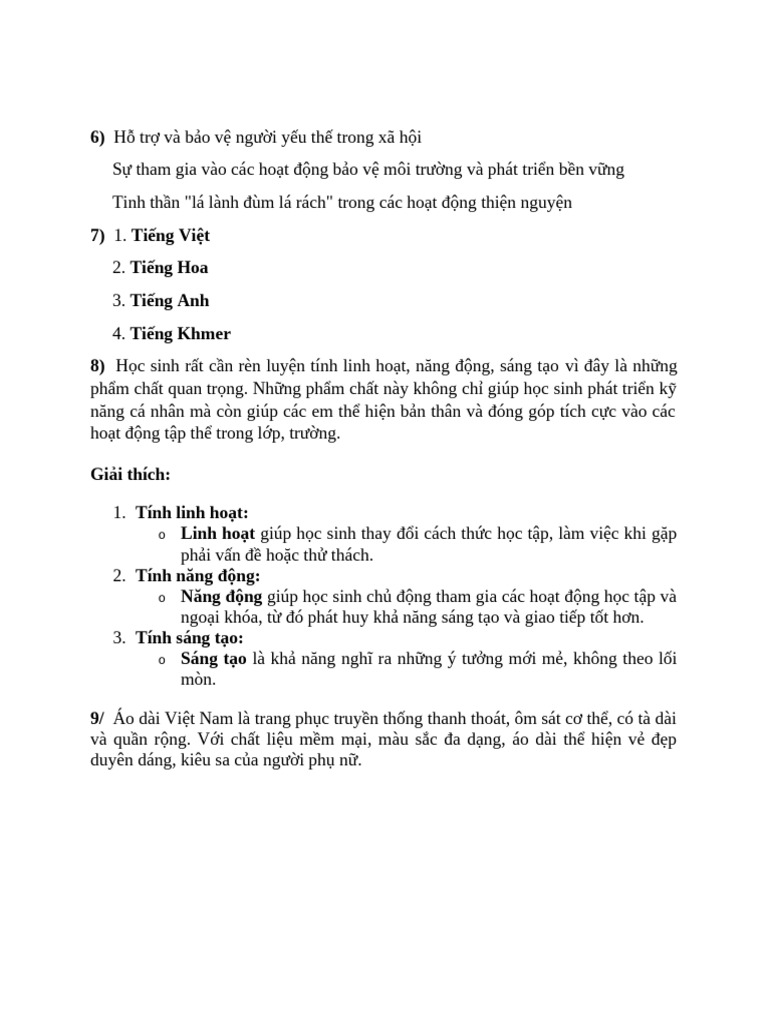 GDDP Lop 7 | PDF