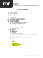 Terminal Report Structure and Guidelines | PDF