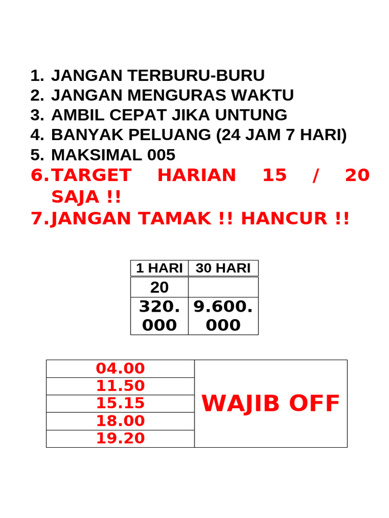 Perhatikan TRD | PDF