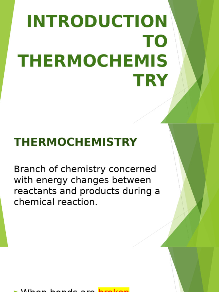 General Chemistry 2_WEEK 7 | PDF | Chemistry | Branches Of Thermodynamics