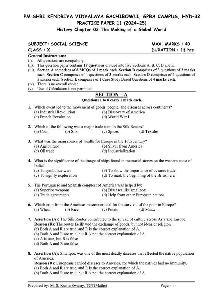 The Making of A Global World | PDF