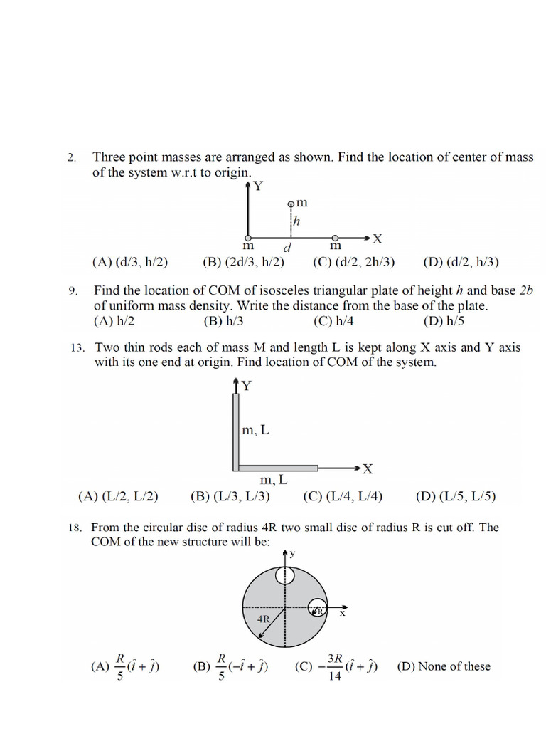 DPP On Center of Mass | PDF