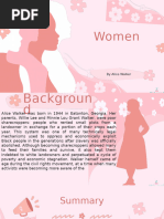 WOMEN by Alice Walker | PDF | Poetry
