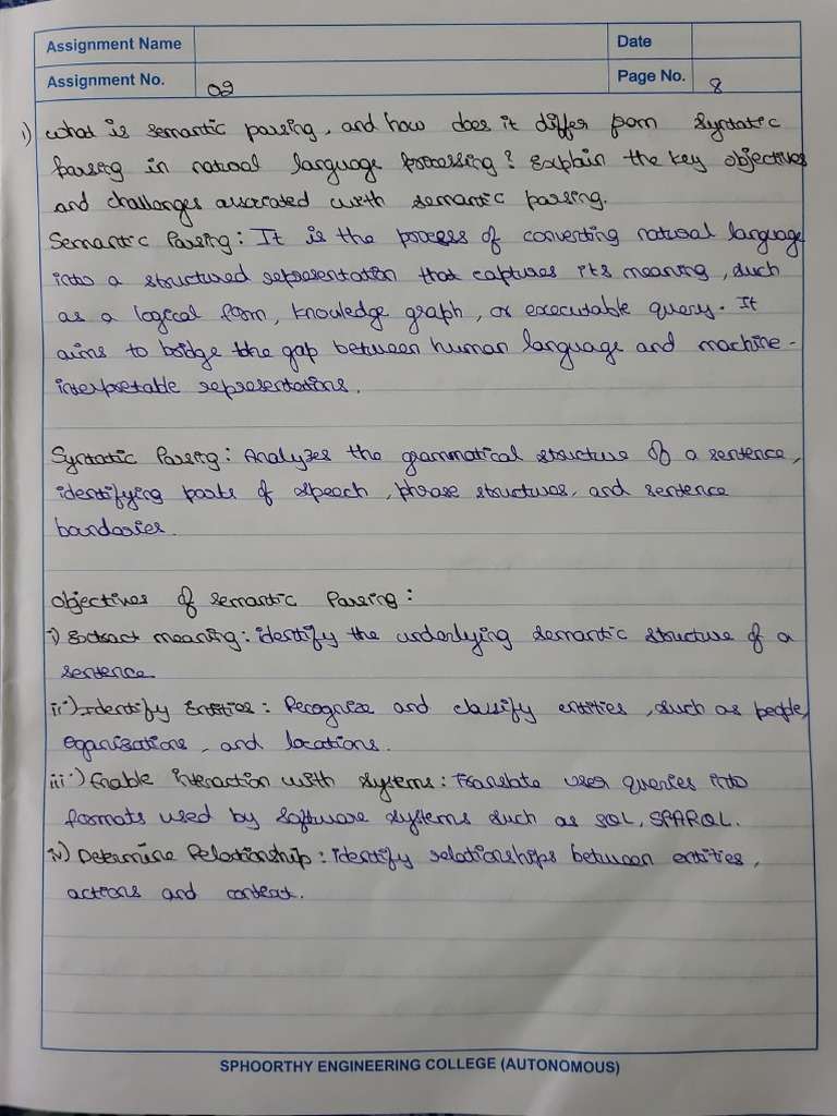 NLP Assignment | PDF