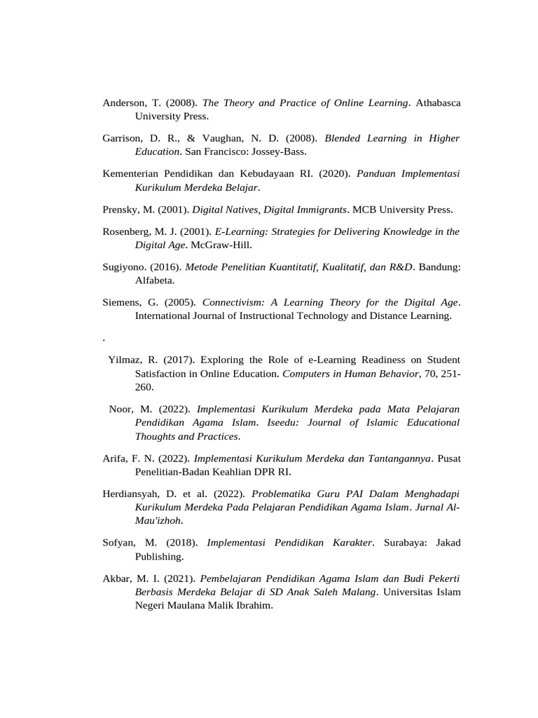 Referensi Intrumen Stratergi Pembelajaran | PDF | Learning | Pedagogy