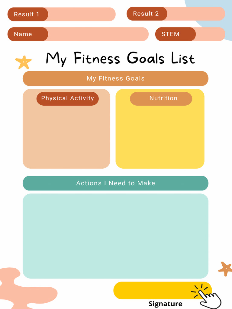 Fitness Goal | PDF