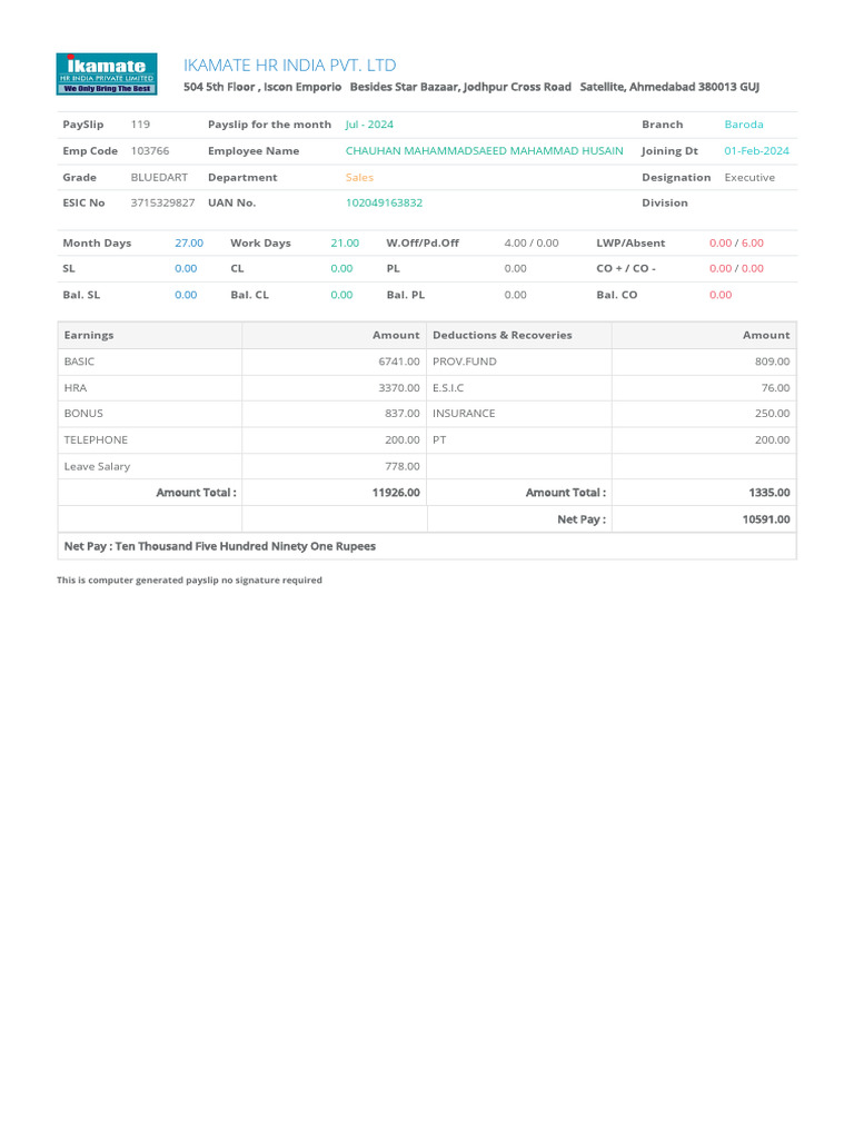 Ikamat C001 103766 202407 | PDF