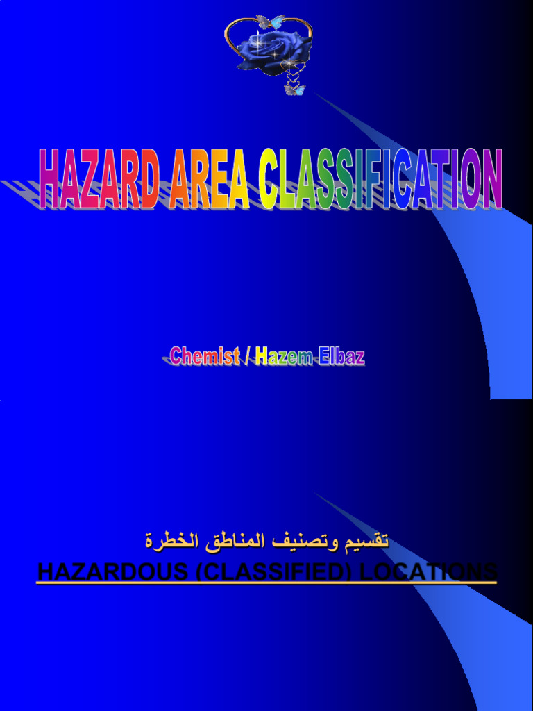 8 Hazard Area Classification | PDF