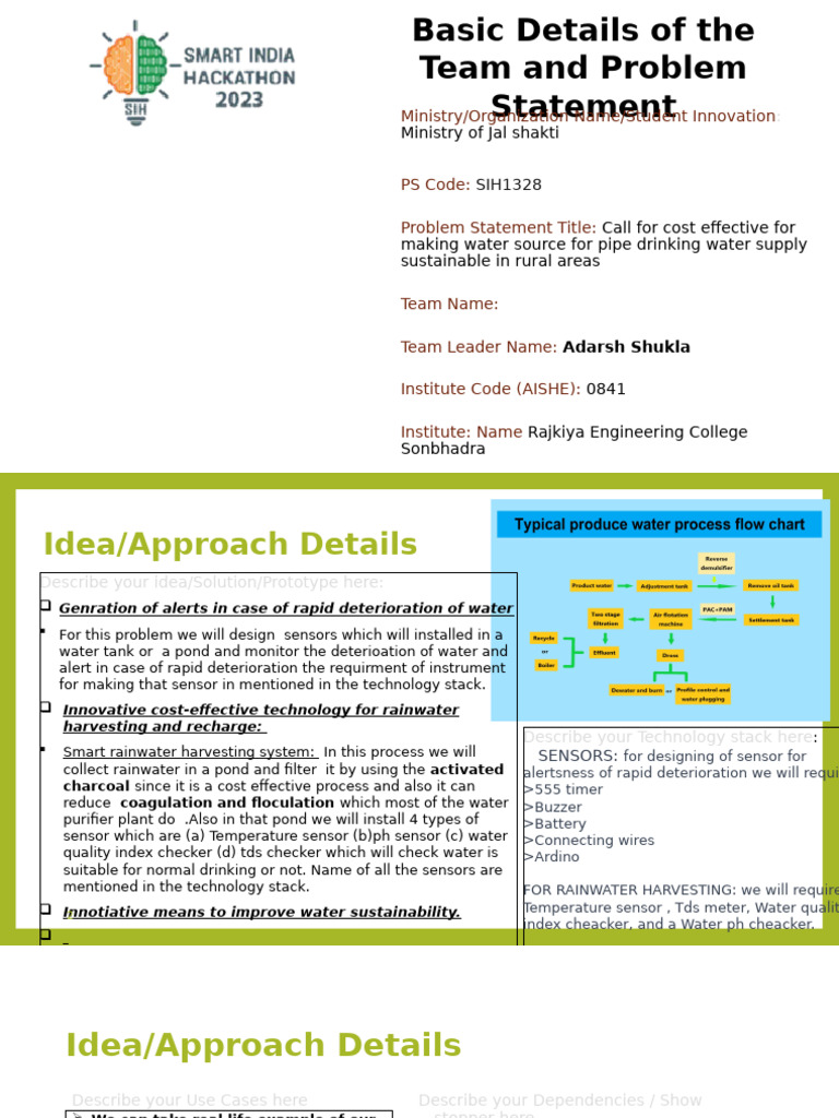 clg ppt (1) | PDF | Water