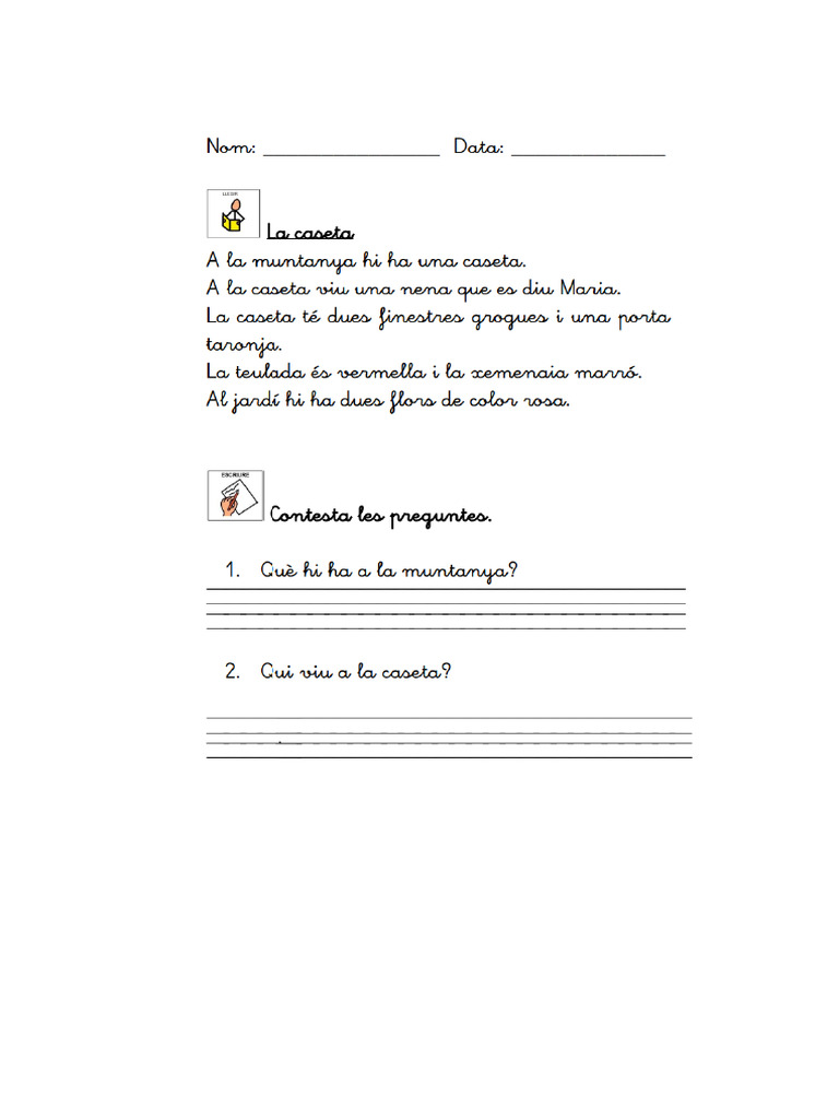 Textos de Comprensió Lectora | PDF