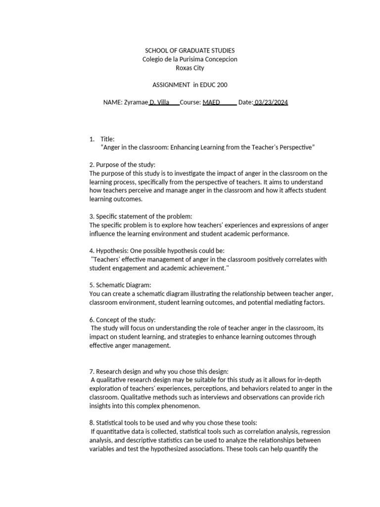 EDUC 200 Midterm Exam 1 | PDF