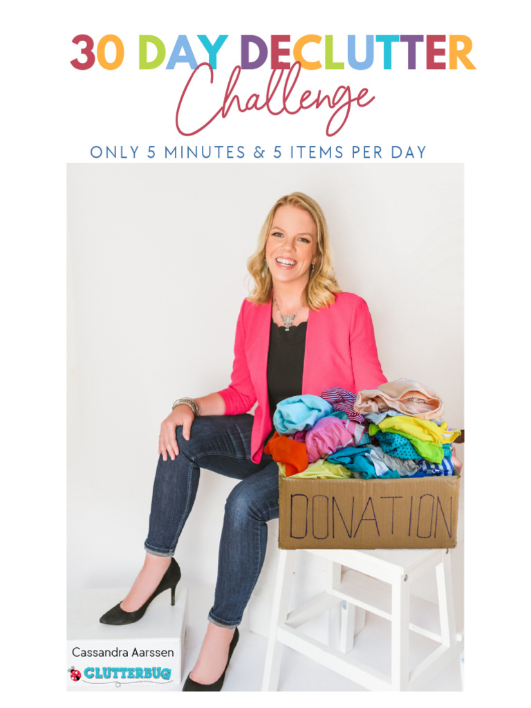 30-Day Declutter Challenge Guide | PDF | Toys