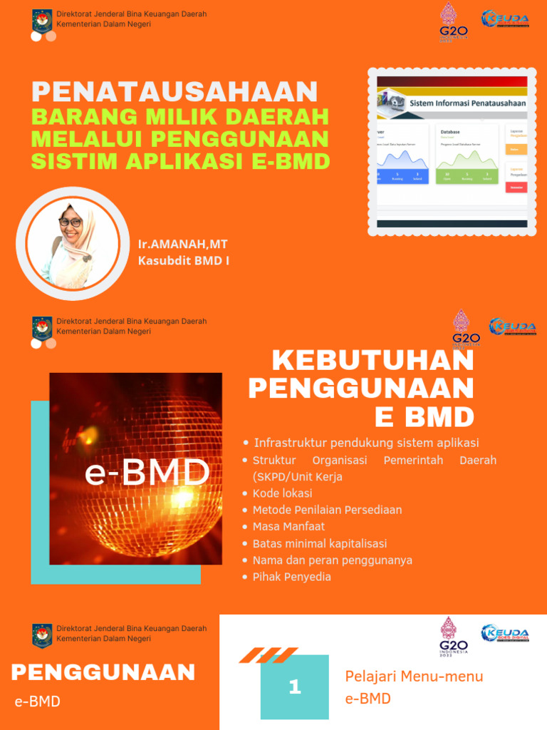 OPTIMALISASI PENERAPAN APLIKASI e-BMD | PDF