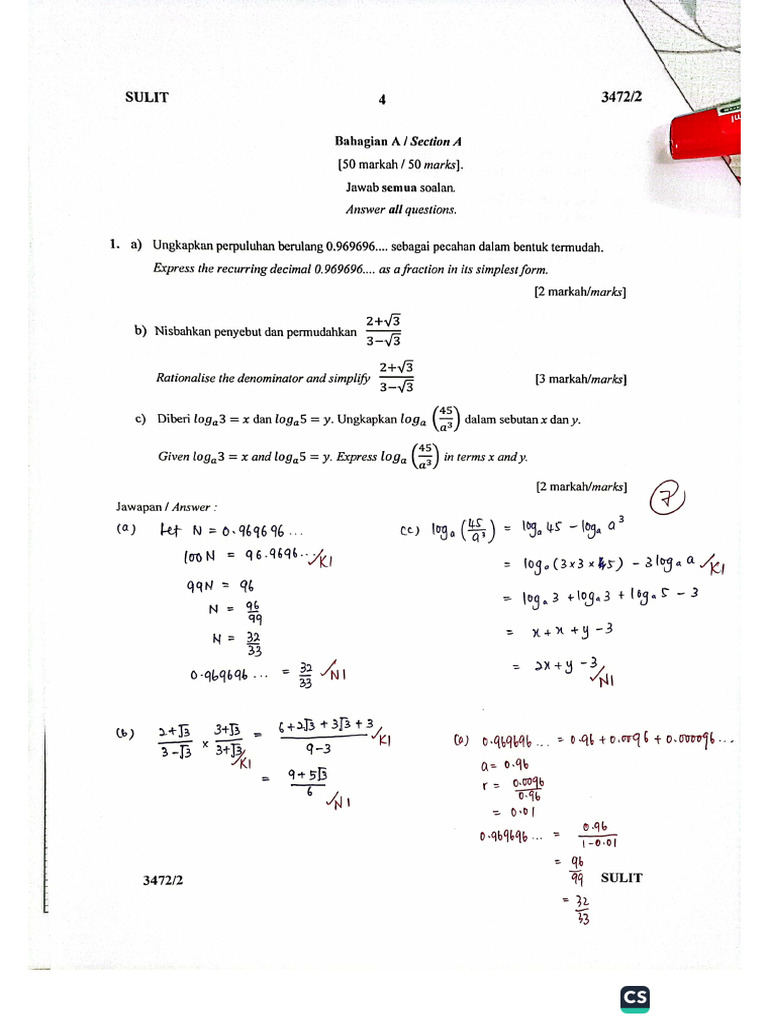 SKEMA ADD MATHS P2 PPT 2024 | PDF SKEMA ADD MATHS P2 PPT 2024 | PDF