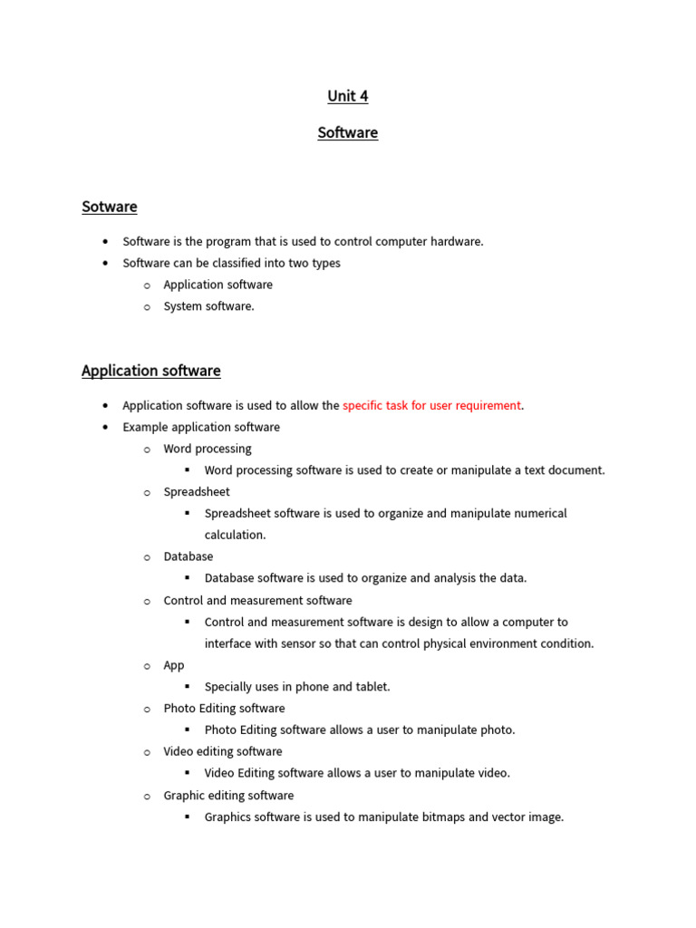 Chapter4 Software V2 20bbf433 d93d 4cb6 8ce1 A4209aa96e74 | PDF | Graphical User Interfaces ...