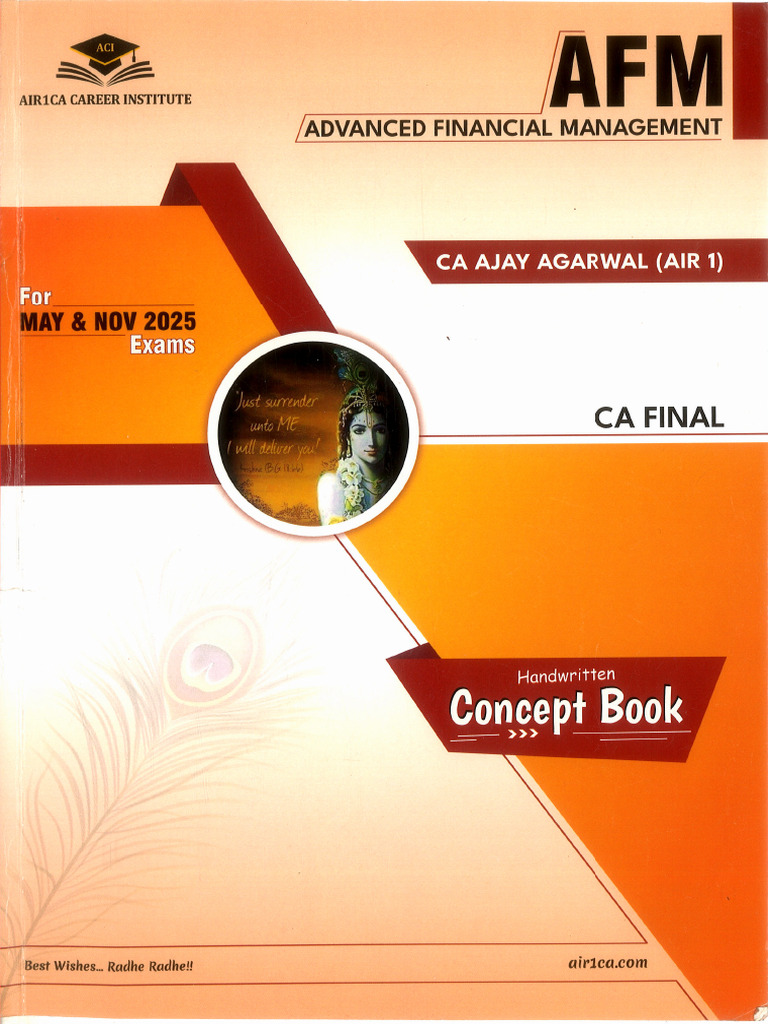 AFM Concept Ajay Agg May'25 | PDF
