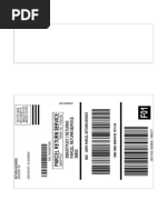 H&M Return Form | PDF