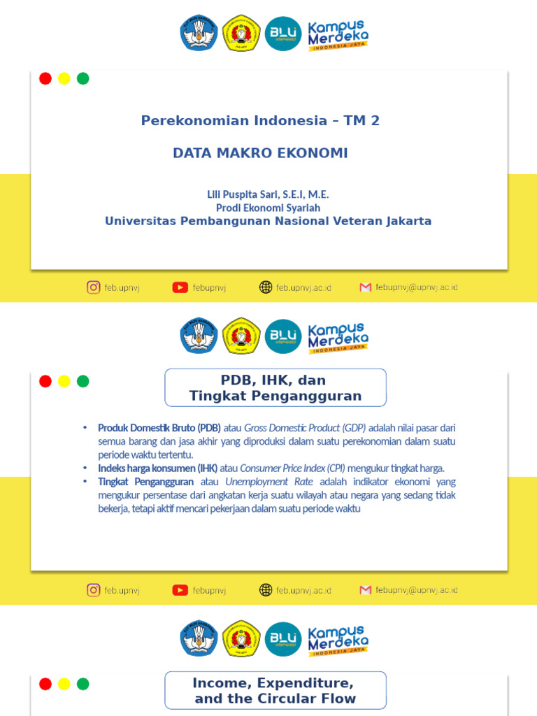 Perekonomian Indonesia - TM 2 | PDF