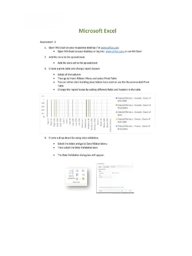 MS Excel A1 (Phase 2) | PDF