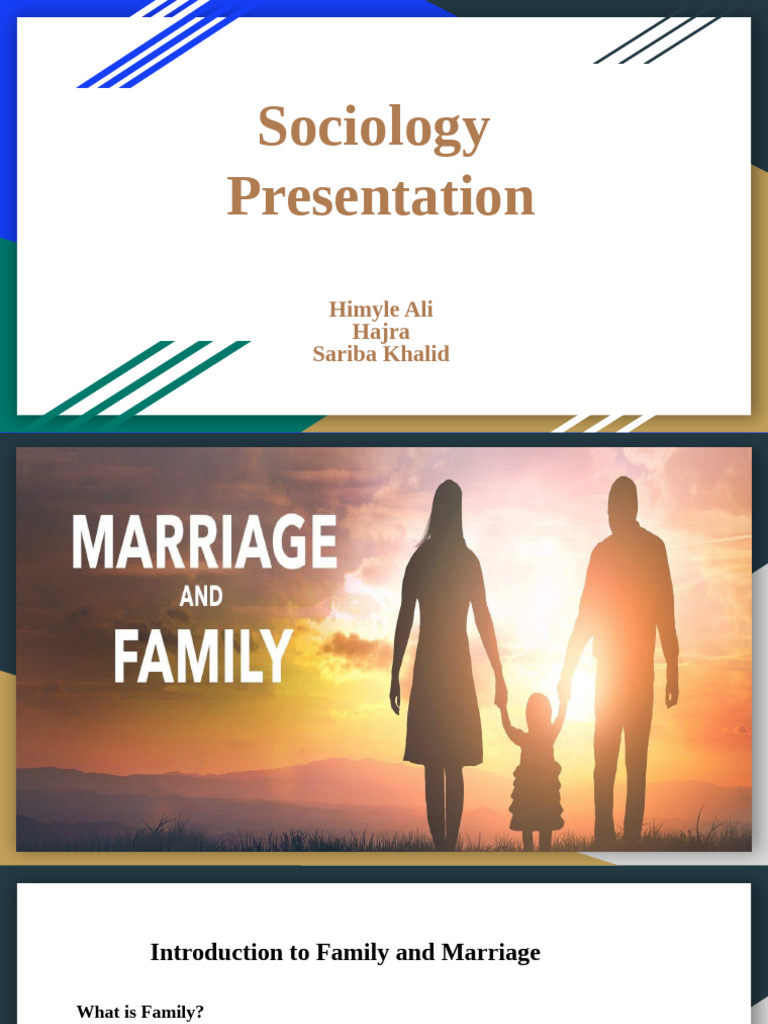 Marriage and Family | PDF | Family | Marriage