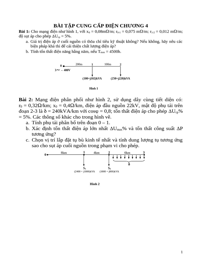 BaiTap Tinh Toan Ton That-21-09 | PDF